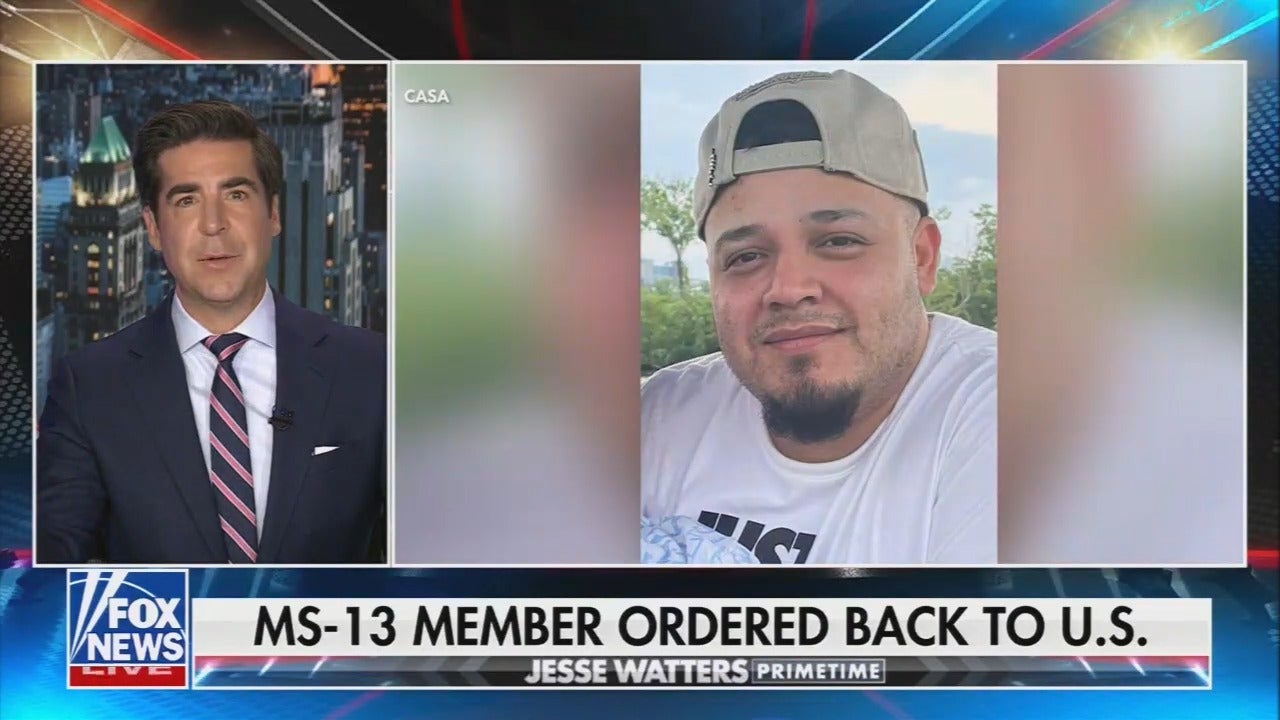 Jesse Watters calls Kilmar Armando Abrego Garcia a "gang banger" and ...