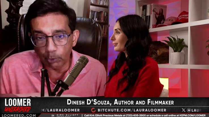 Dinesh D'Souza tells Laura Loomer that Candace Owens makes "wild ...