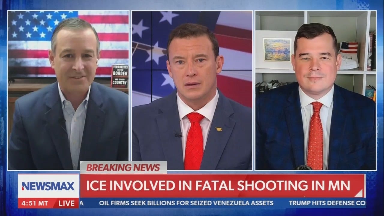 Newsmax host on ICE shooting: "I don't lose any sleep for this woman ...