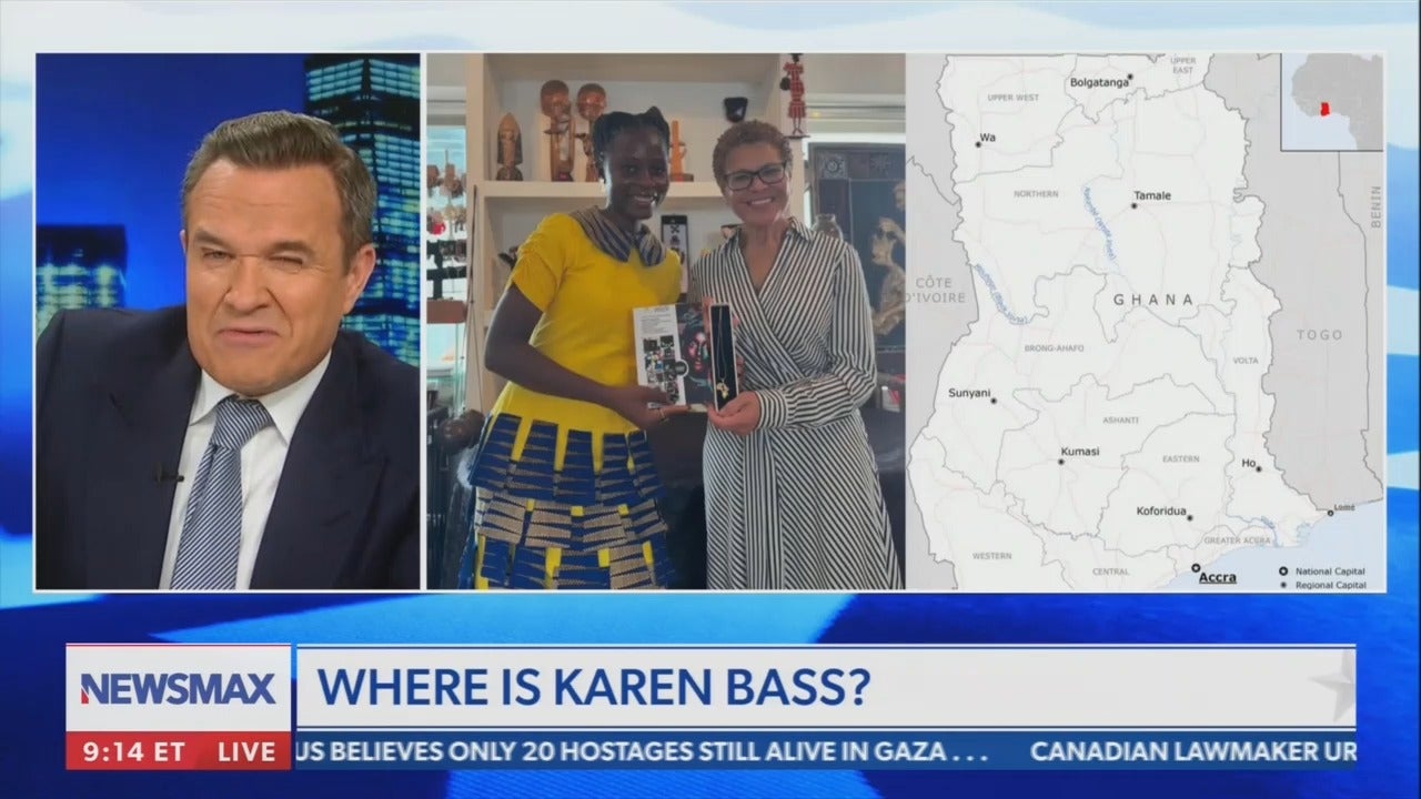 Newsmax's Greg Kelly says there are "silver linings" to the LA ...