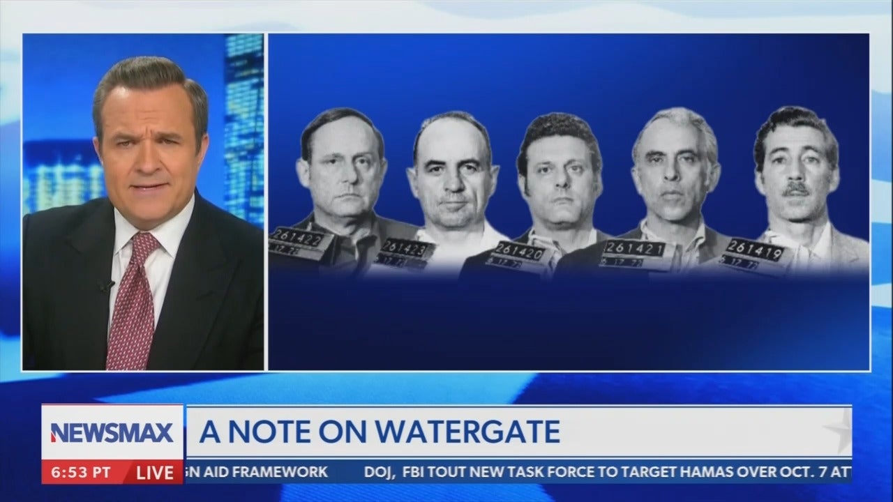 Newsmax's Greg Kelly: "Watergate was a CIA operation designed to take ...