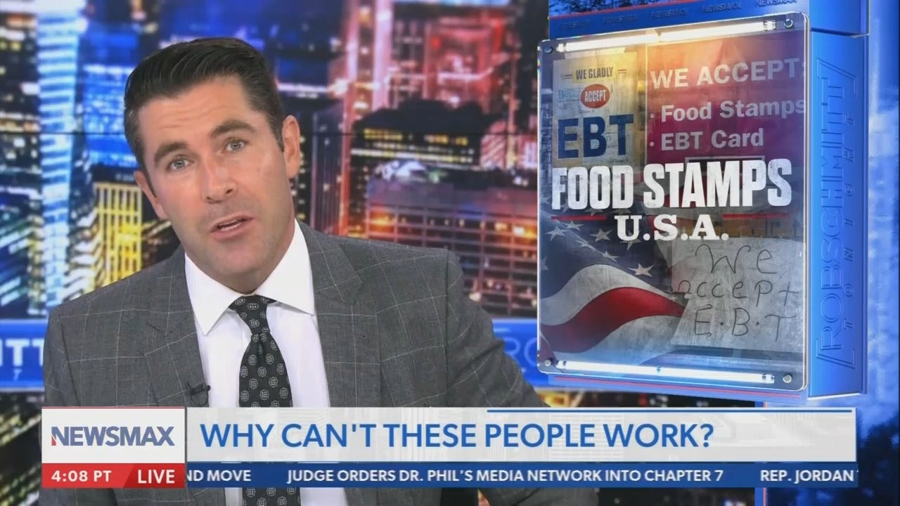 Newsmax host: "You shouldn't be allowed to get food stamps if you're ...