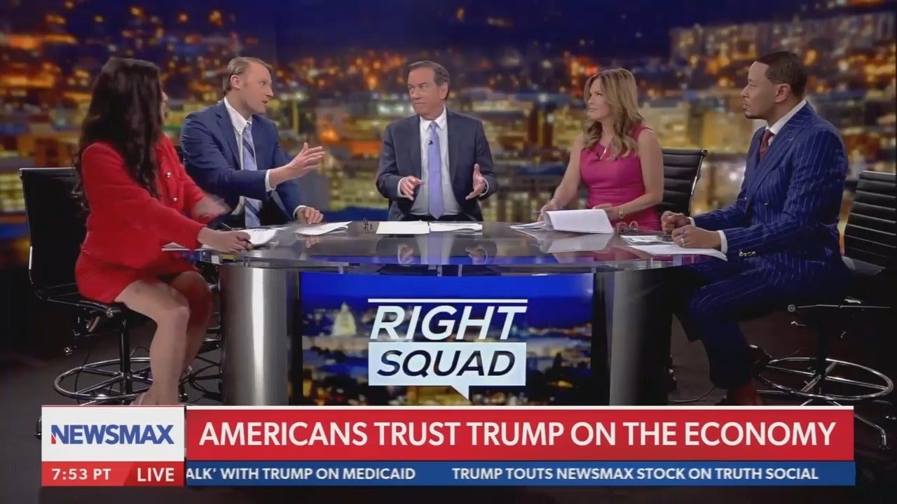 Newsmax guest: "The problem with the big beautiful bill is that it ...