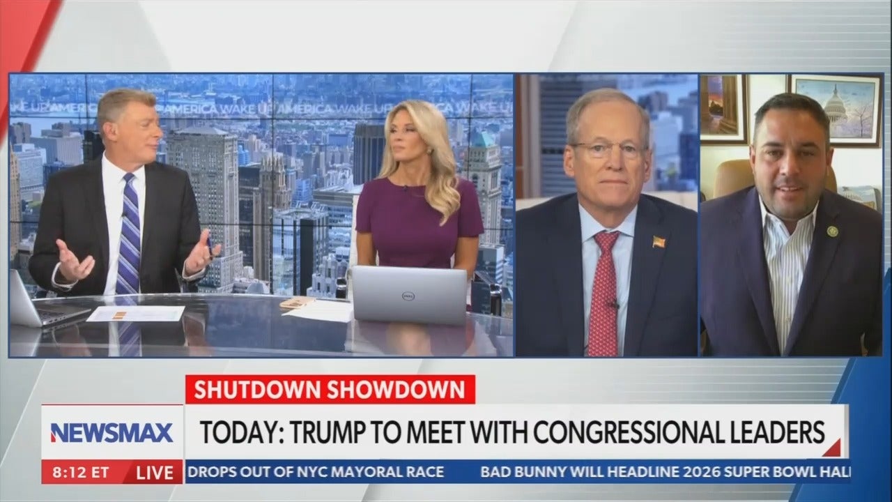 Newsmax host: "People don't care if they" shut down the government ...