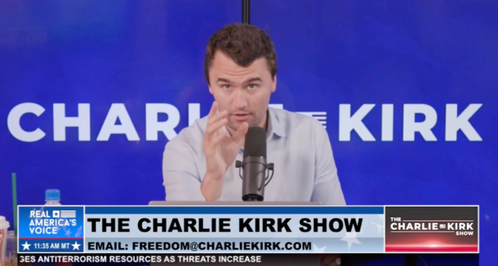 Charlie Kirk calls for eliminating sign language interpreters during ...