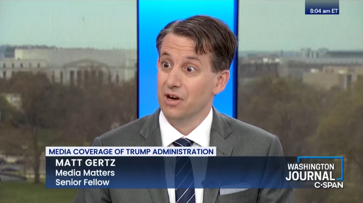 On C-Span's Washington Journal, Matt Gertz discusses the dangers of ...