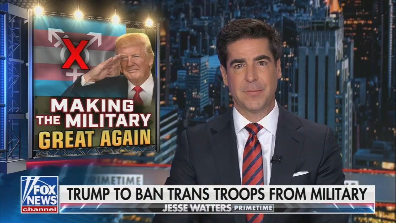 Right-wing media are celebrating Trump’s ban on trans service members ...