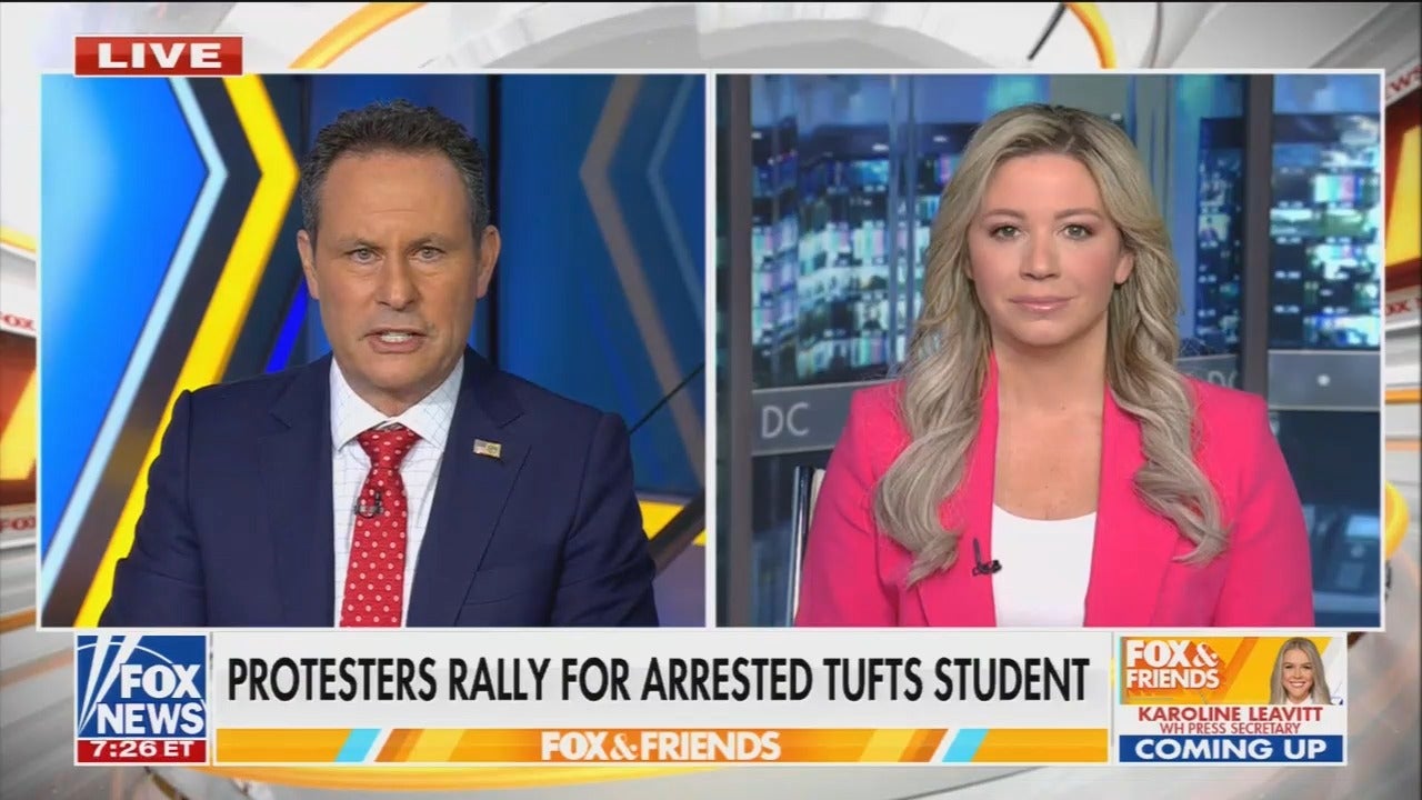 Fox host cheers on arrest of Tufts student over op-ed: "I love the ...